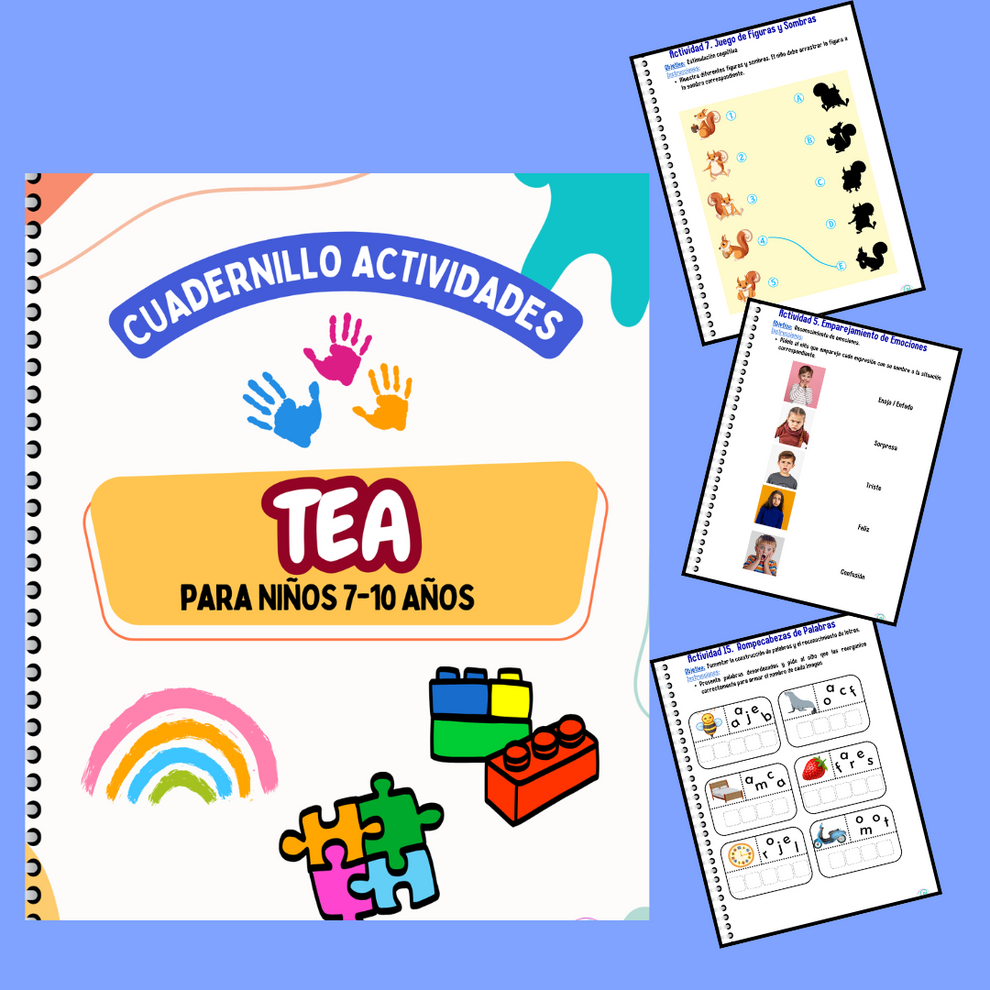 Cuadernillo TEA- Niñ@s – Emotivazk
